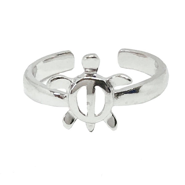 Turtle Toe Ring - Etsy