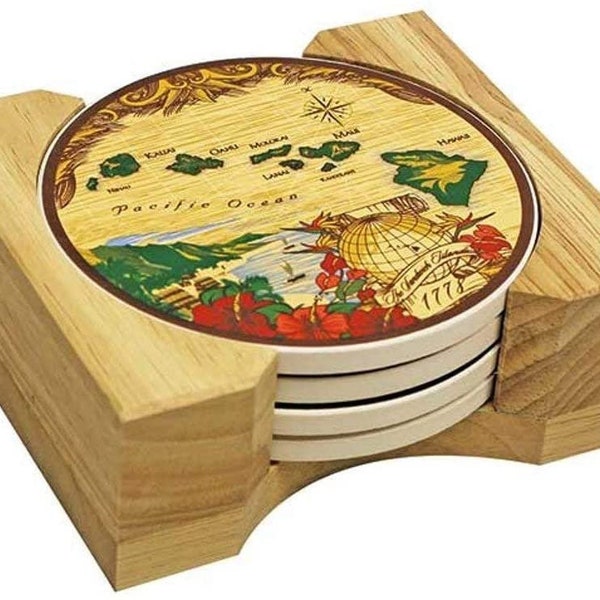 Hawaii Coasters - Etsy