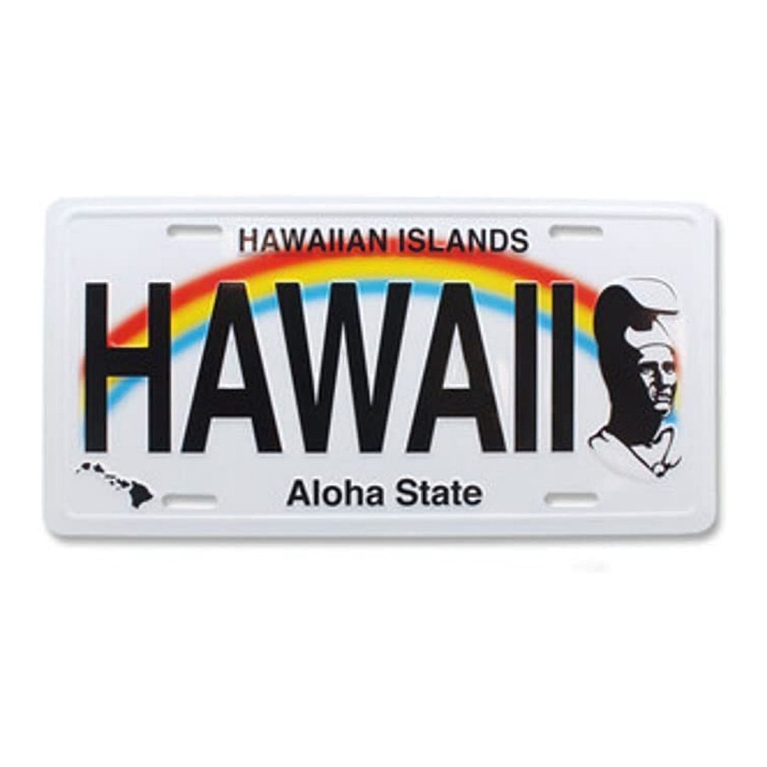 Hawaii Souvenir License Plate the King Kamehameha - Etsy