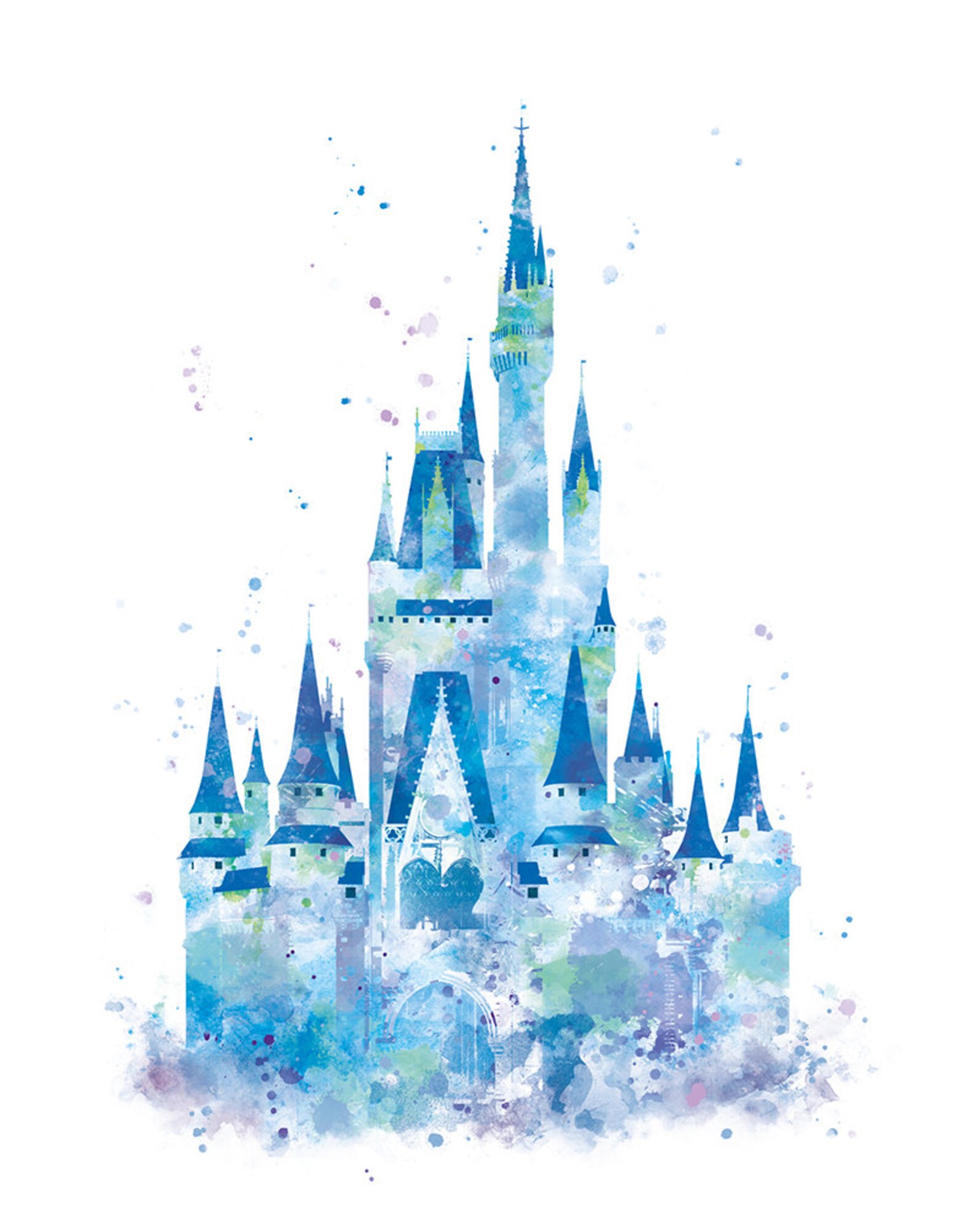 Disney Castle Printable