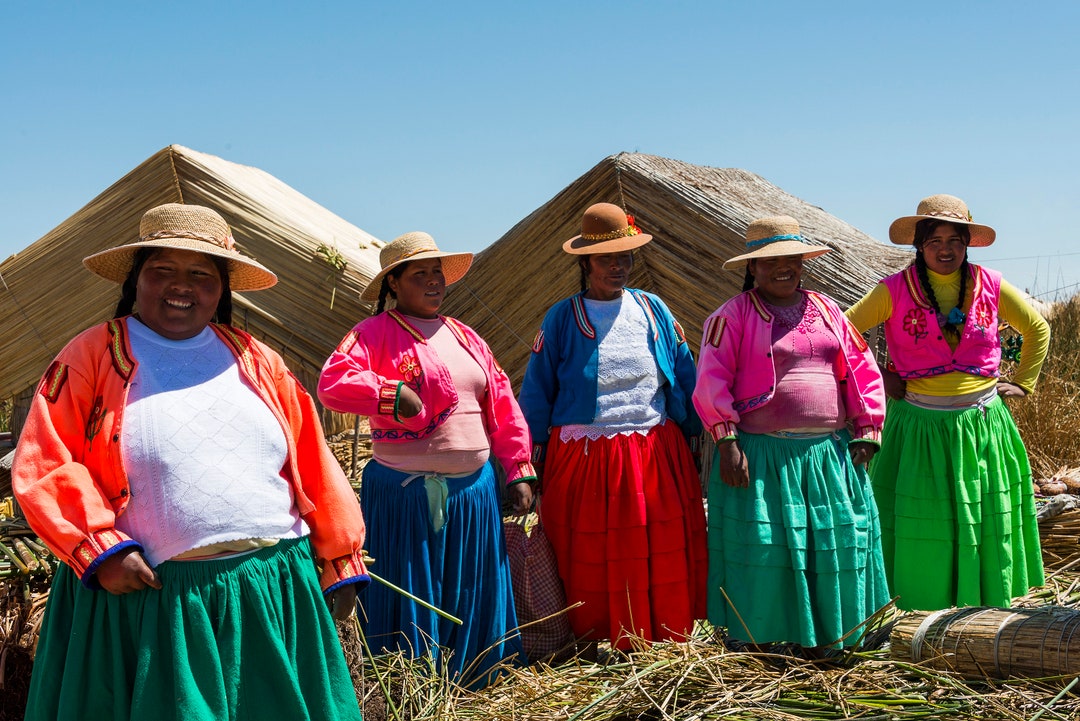 The Colourful Uros Photographic Print - Etsy
