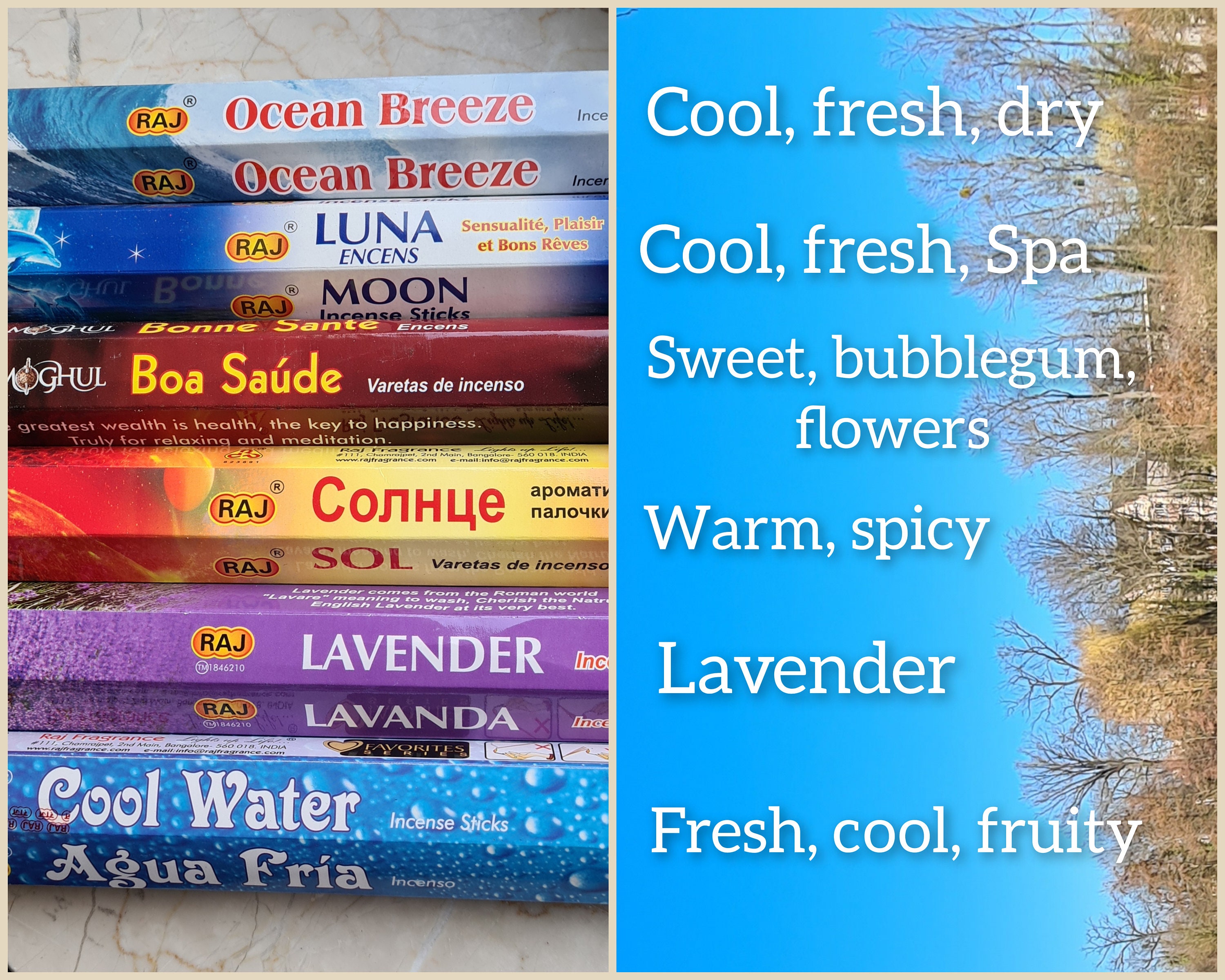 20 varieties of incense sticks matching my incense stick | Etsy