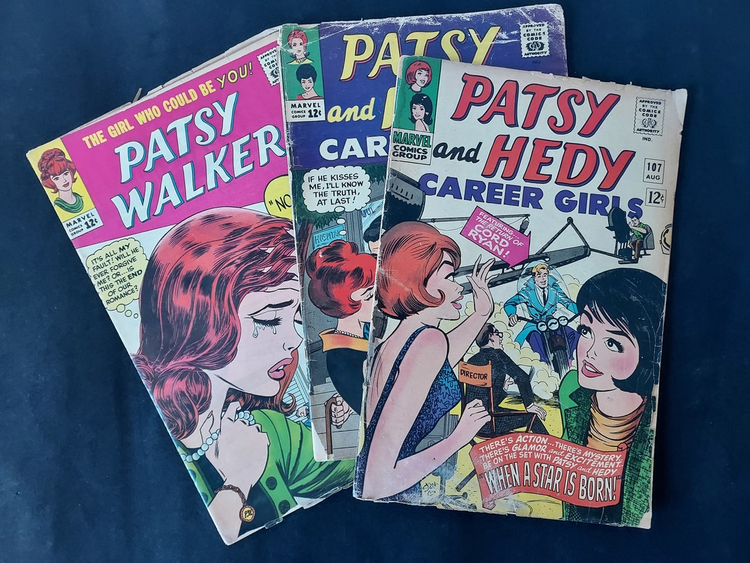 Historietas de los años 60 Patsy y Hedy - Etsy España