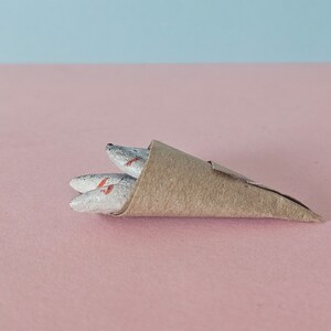 Miniature Paper Wrapped Fish - Etsy