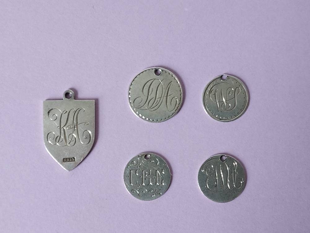 Victorian Love Tokens Coins - Etsy