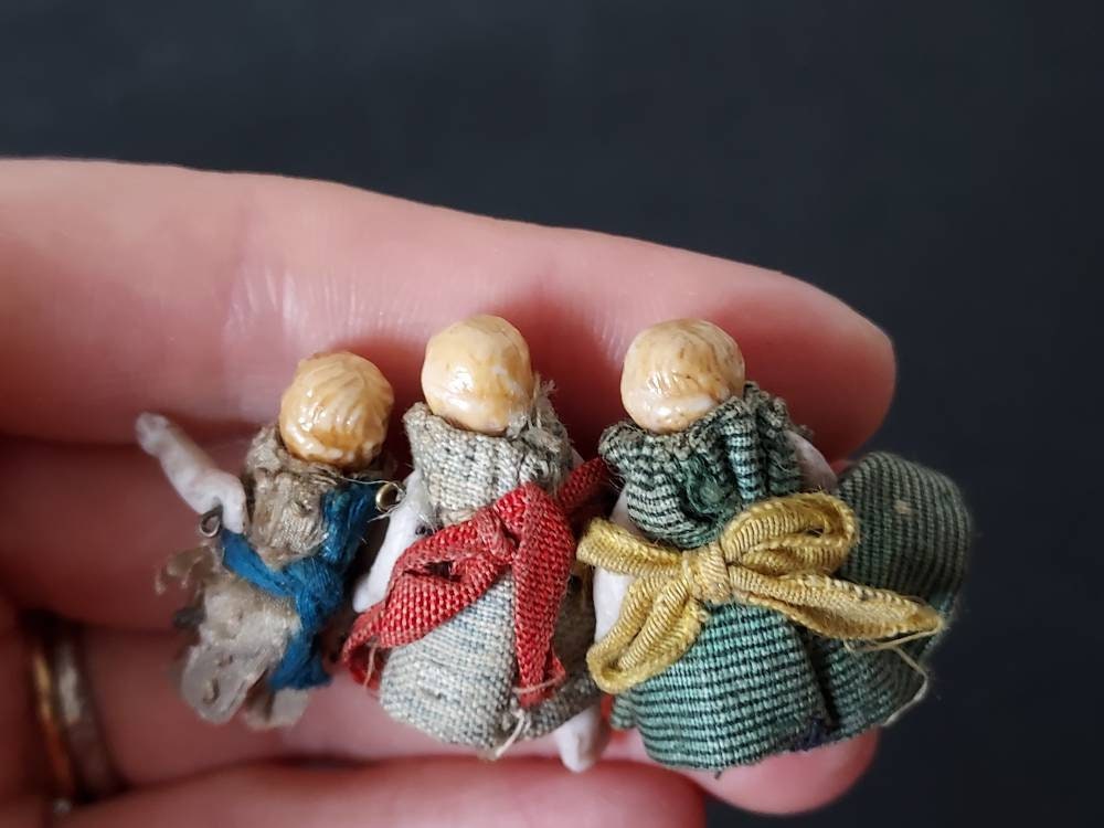 Hertwig Miniature Bisque Dolls - Etsy