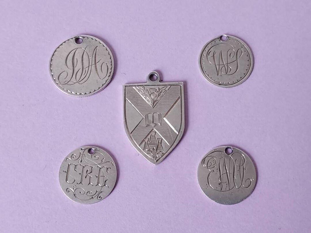 Victorian Love Tokens Coins - Etsy