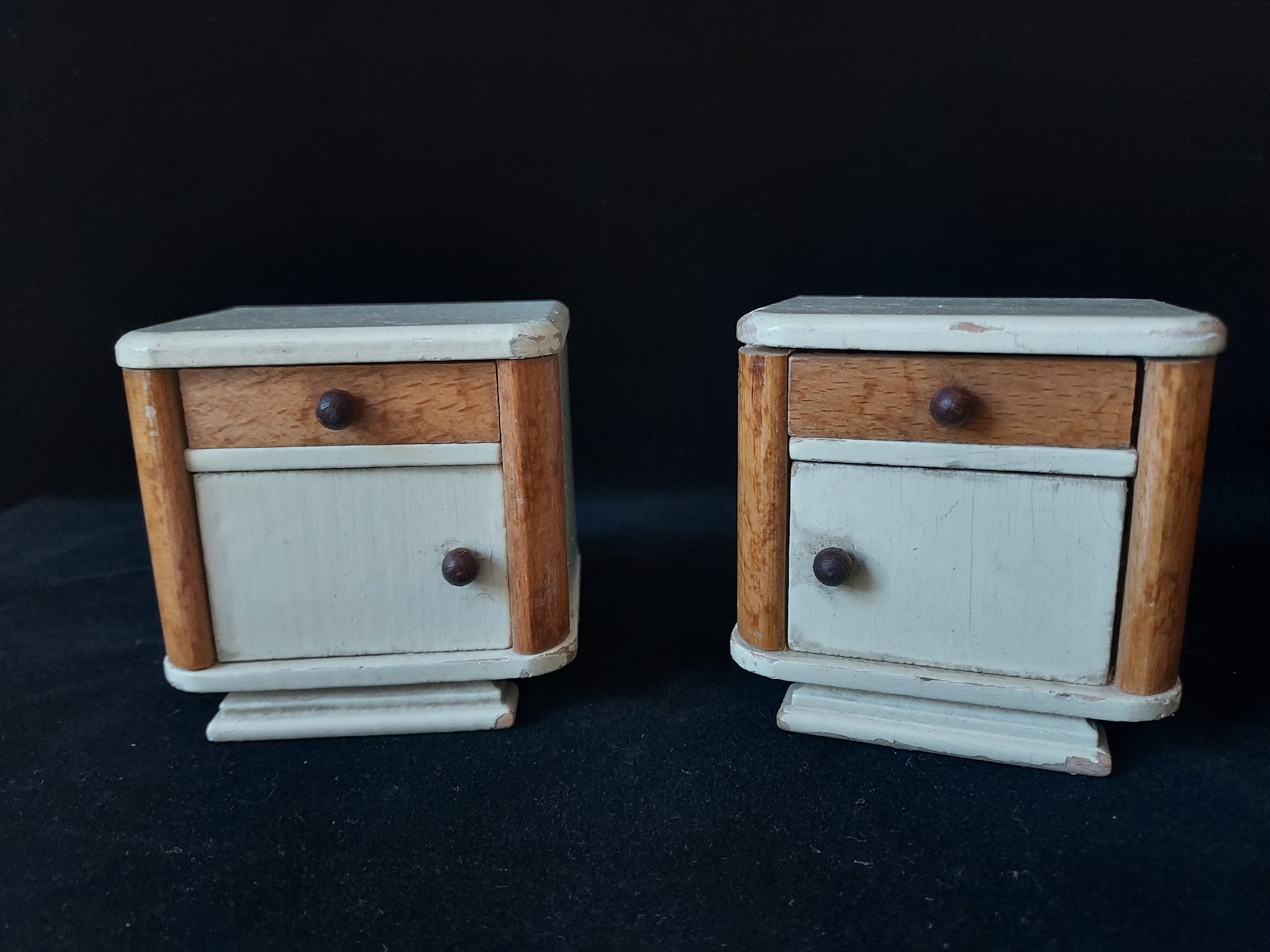 Miniature Matching Cupboards Wichtelmarke - Etsy