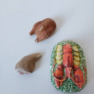 Plaster Kaybot Chicken, Ham or Lobster Platter - Etsy Canada