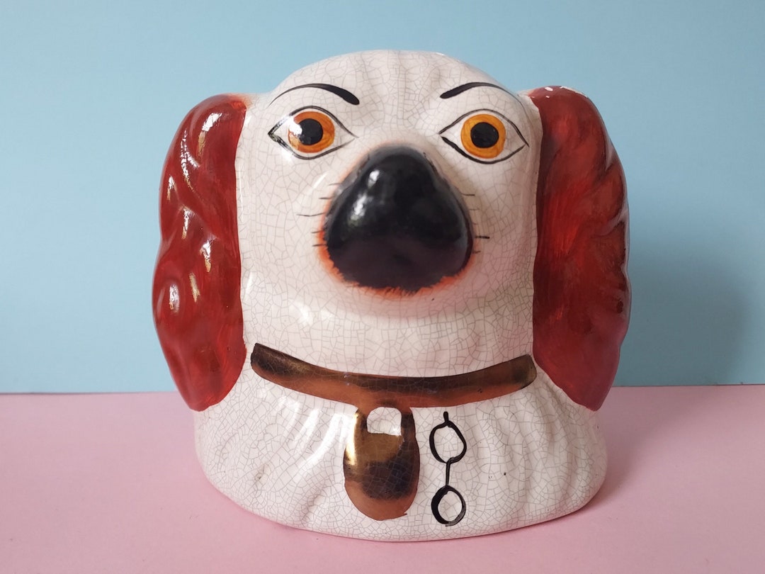 Staffordshire Dog Money Box - Etsy