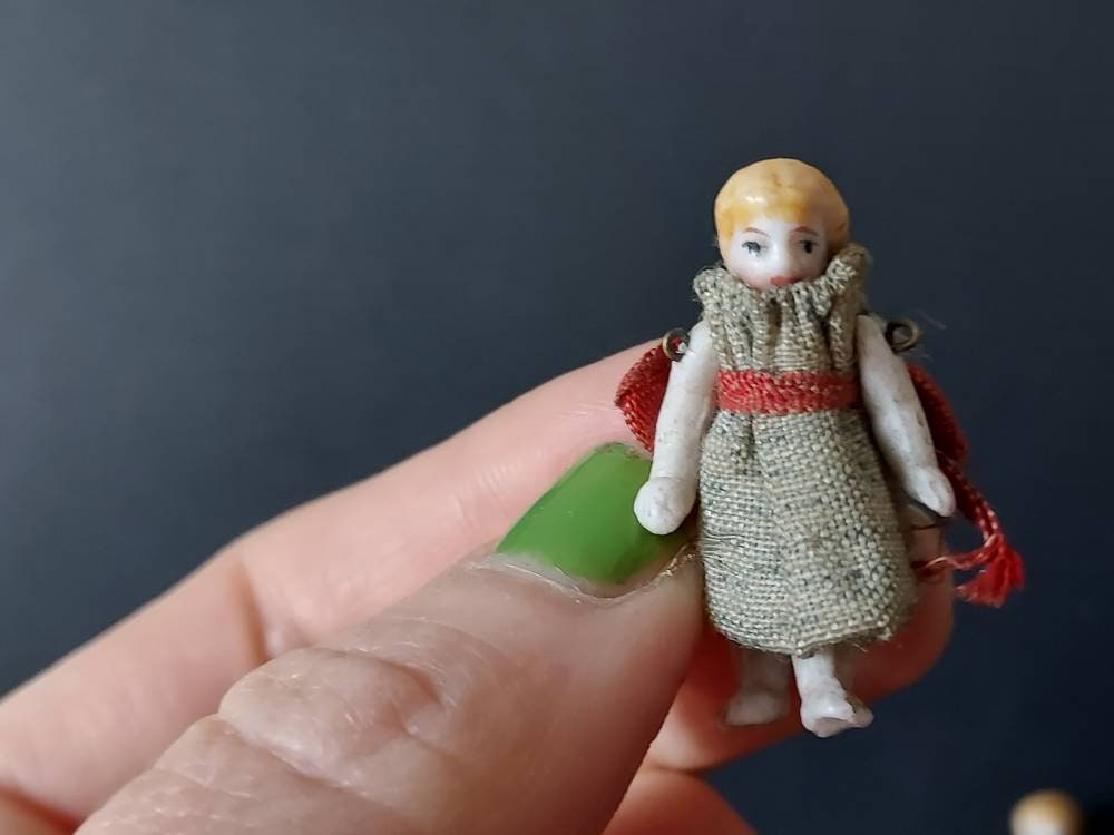 Hertwig Miniature Bisque Dolls - Etsy