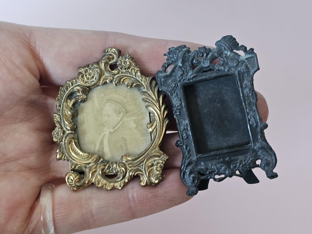 Antique Miniature Picture Frames - Etsy