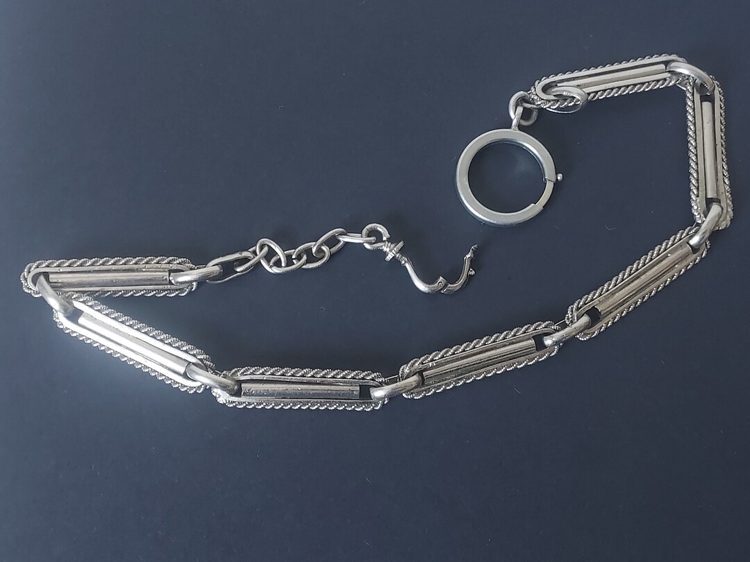 White Metal Chain - Etsy