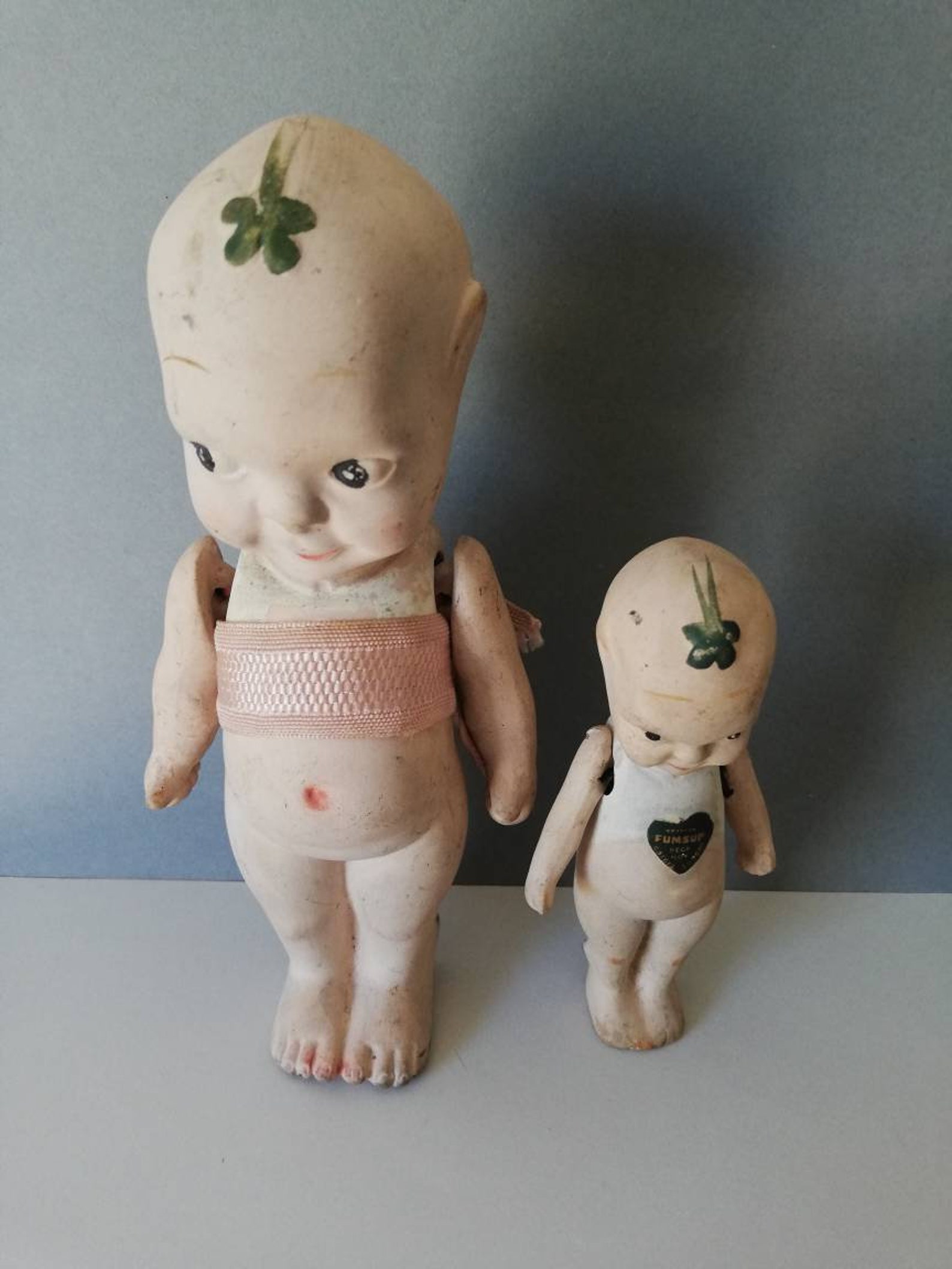Antique Fums up Bisque Dolls - Etsy