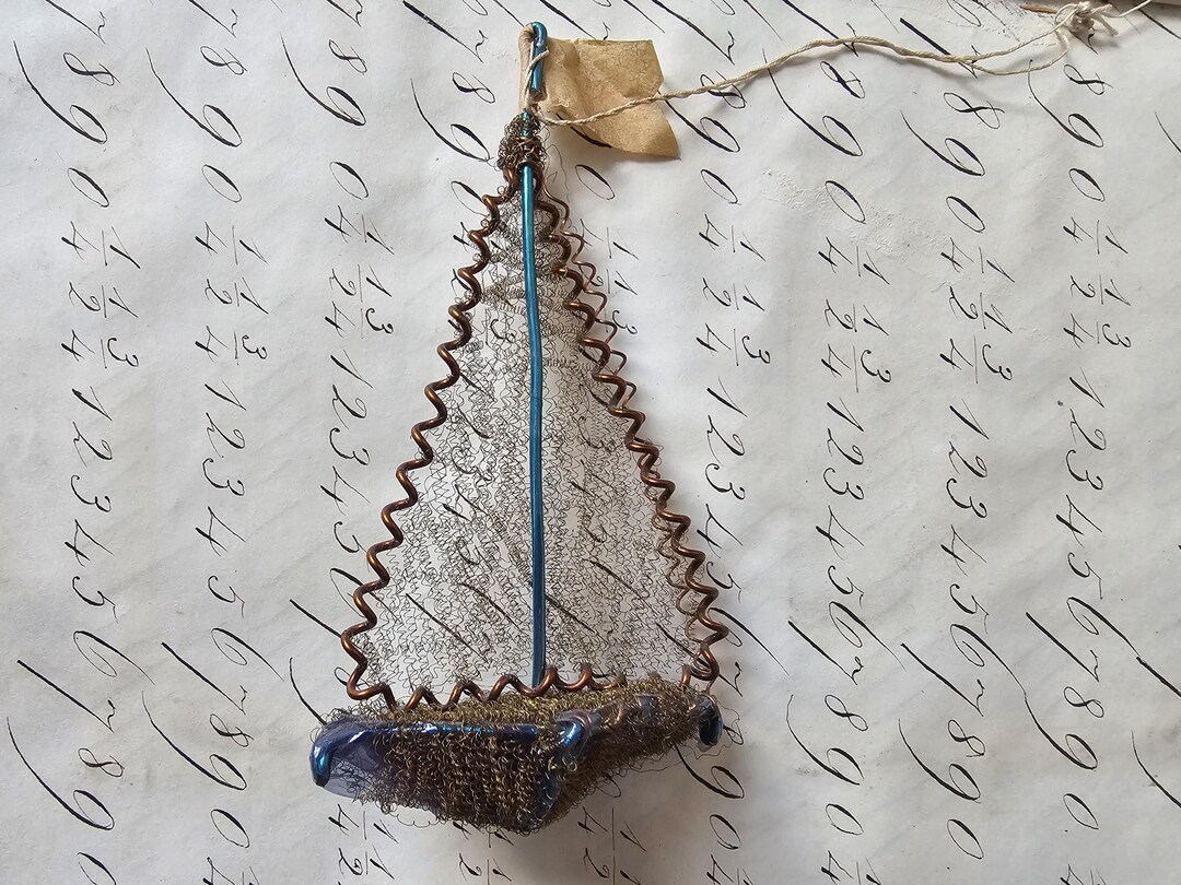 Leonic Wire Christmas Decoration Boat - Etsy