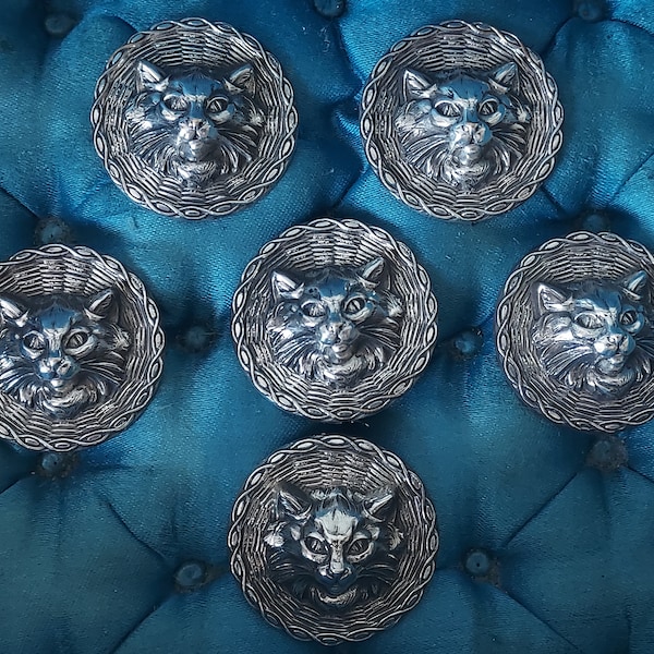 Cat Buttons - Etsy