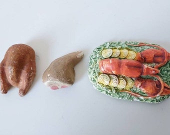 Green and Cream Rag Rug Weeping Willow and Urn - Etsy UK