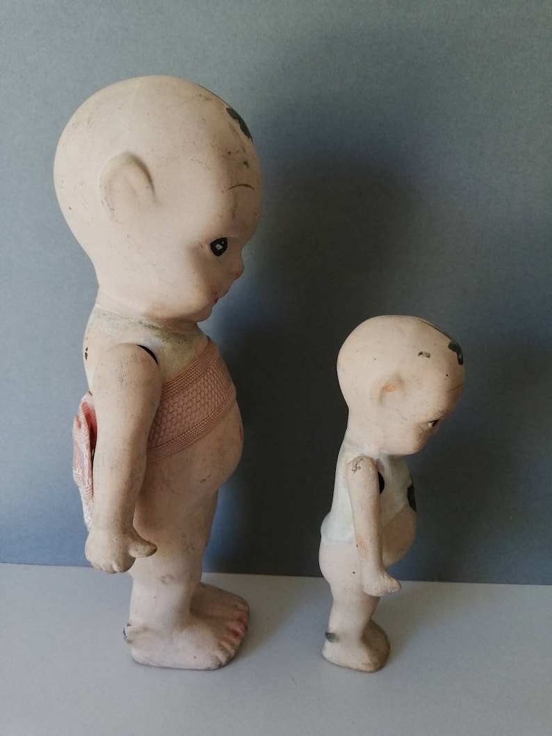 Antique Fums up Bisque Dolls - Etsy