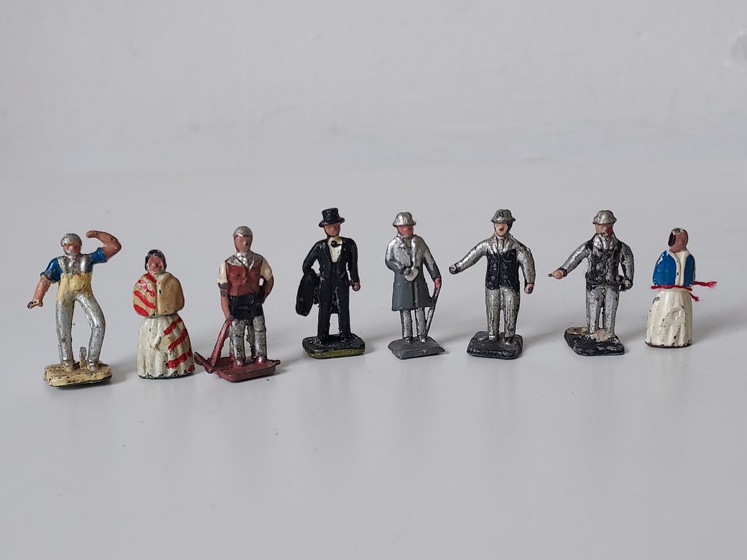 Miniature Metal Figures - Etsy
