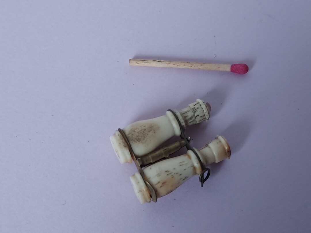 Antique Binocular Stanhope Viewer Knaresborough Dropping Well Mother ...