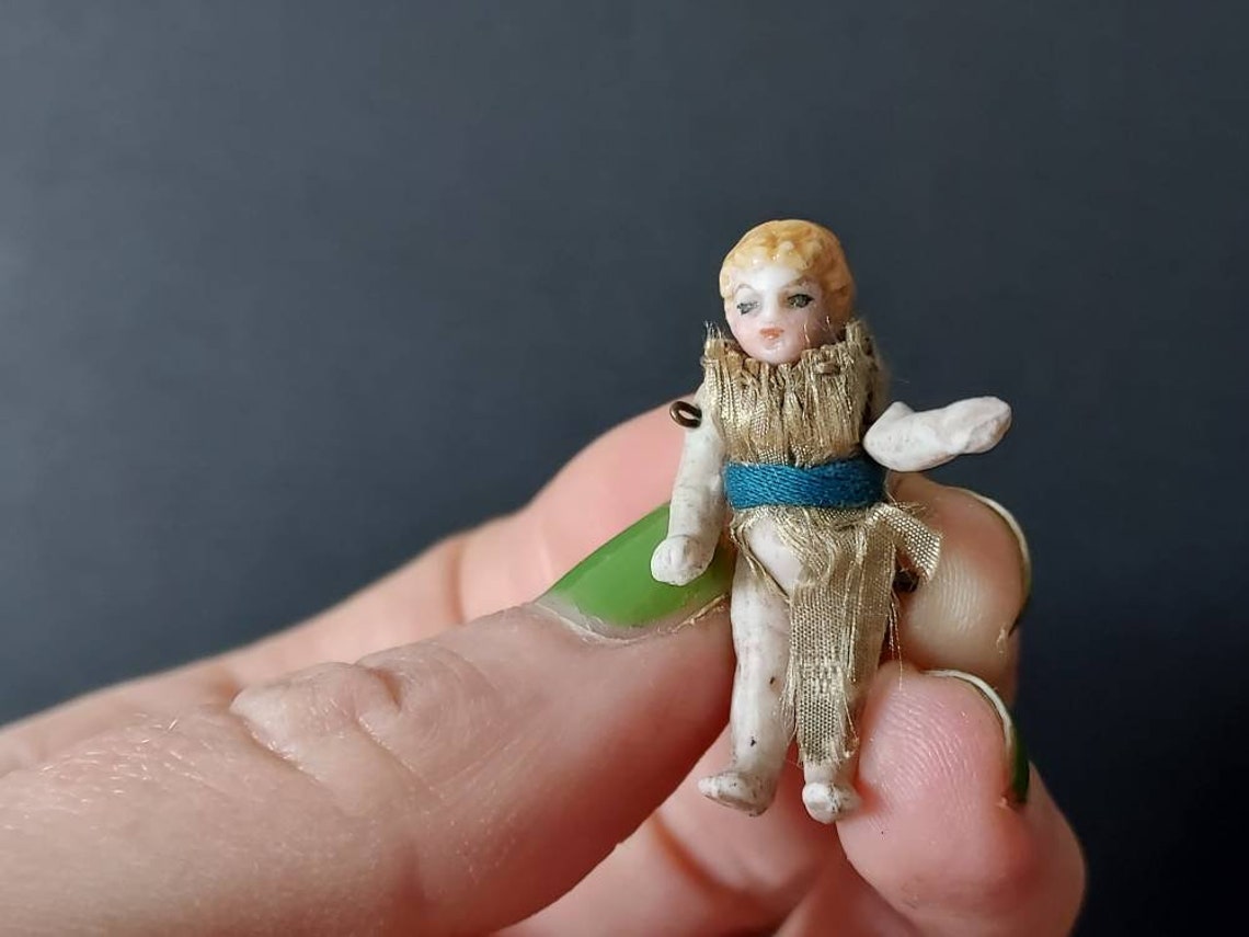 Hertwig Miniature Bisque Dolls - Etsy