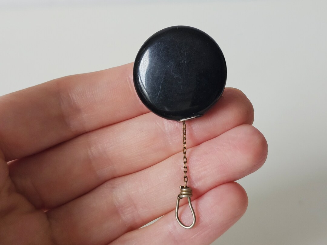 Antique Retractable Pin Brooch - Etsy