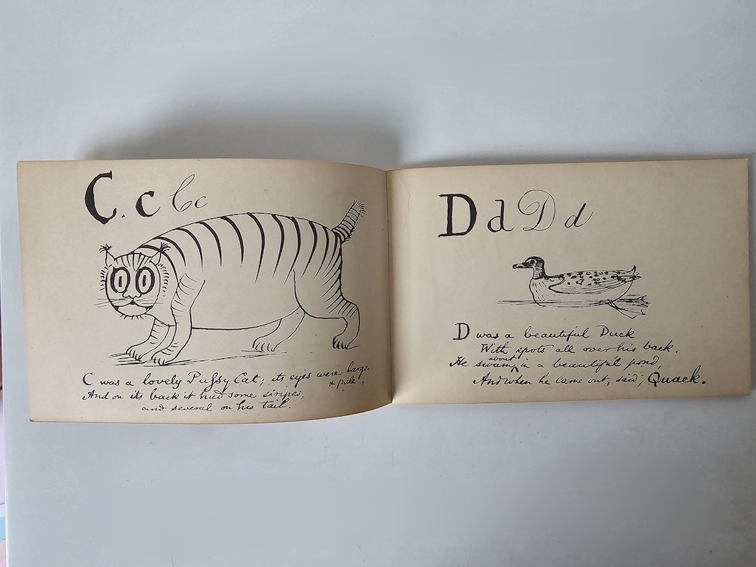 A Nonsense Alphabet by Edward Lear - Etsy