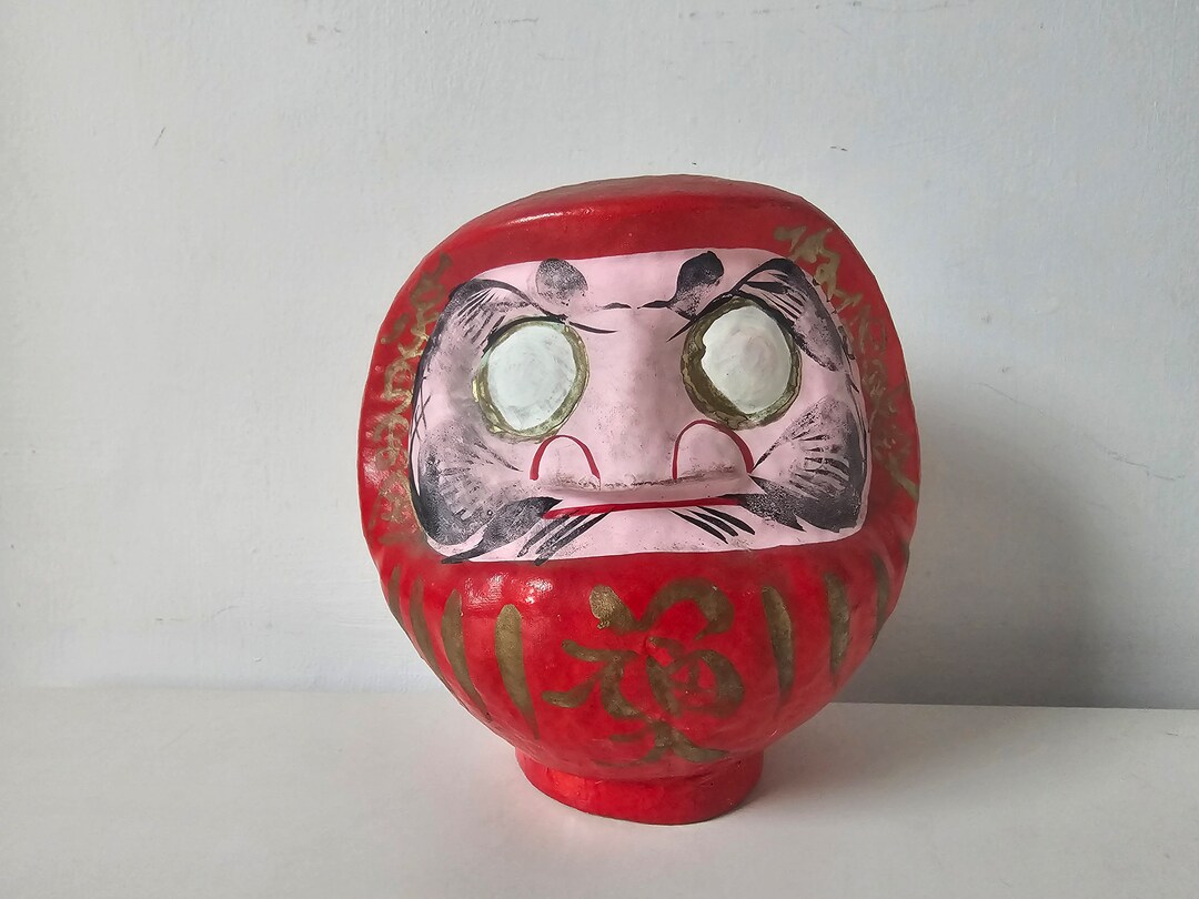 Vintage Daruma Doll - Etsy