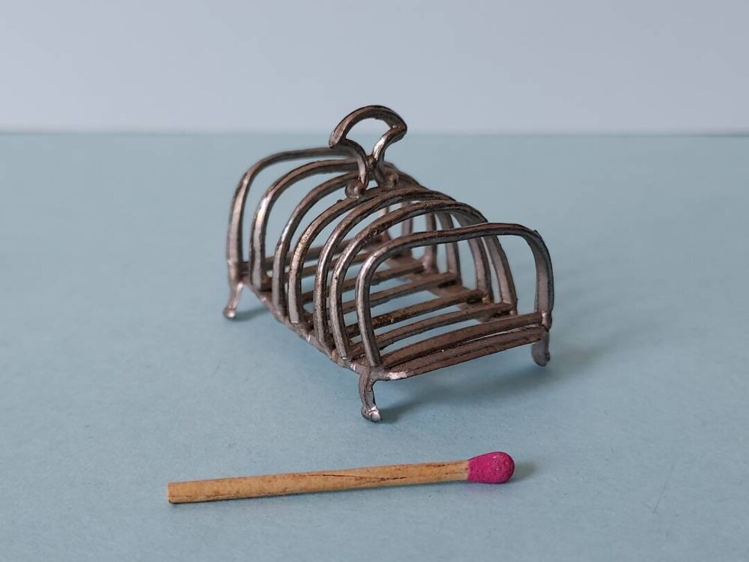 Antique Miniature Soft Metal Toast Rack - Etsy