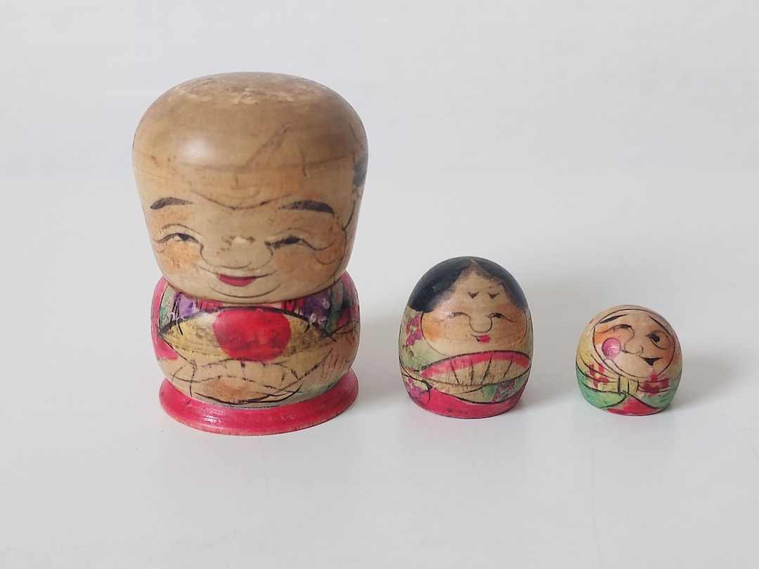 Shichi-fuku-jin Nesting Dolls - Etsy
