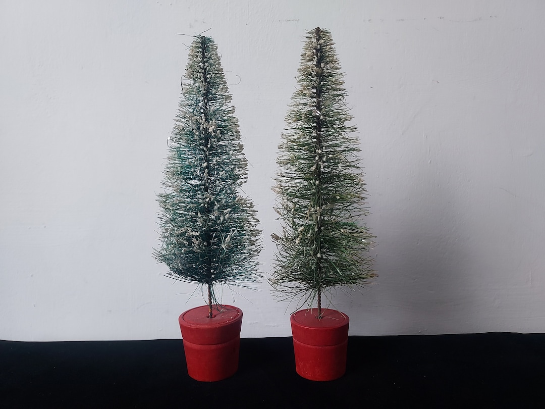 Vintage Miniature Christmas Tree - Etsy