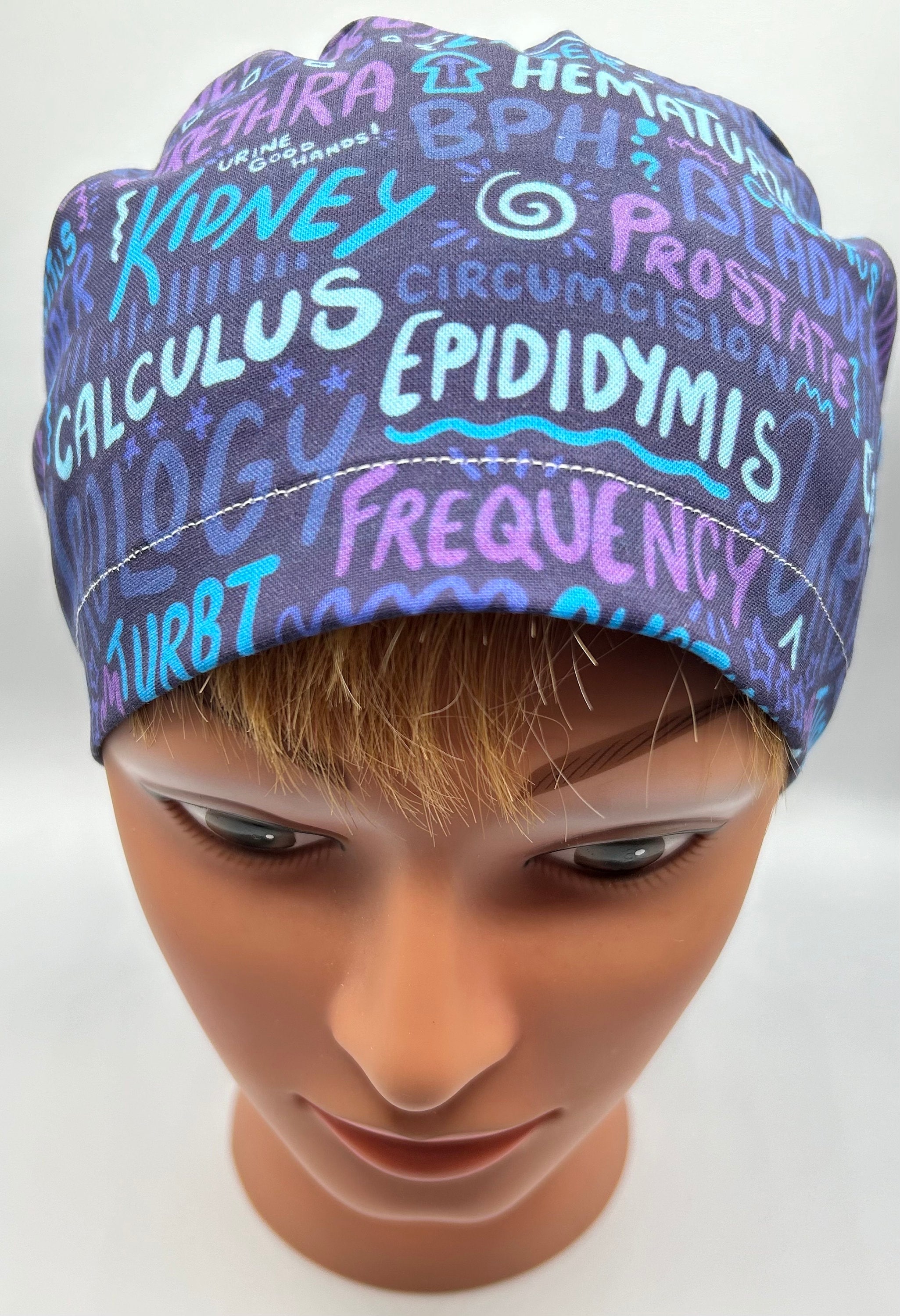 Urology Urologist EURO, XL Euro or SKULL Surgical Scrub Caps | Doctor ...