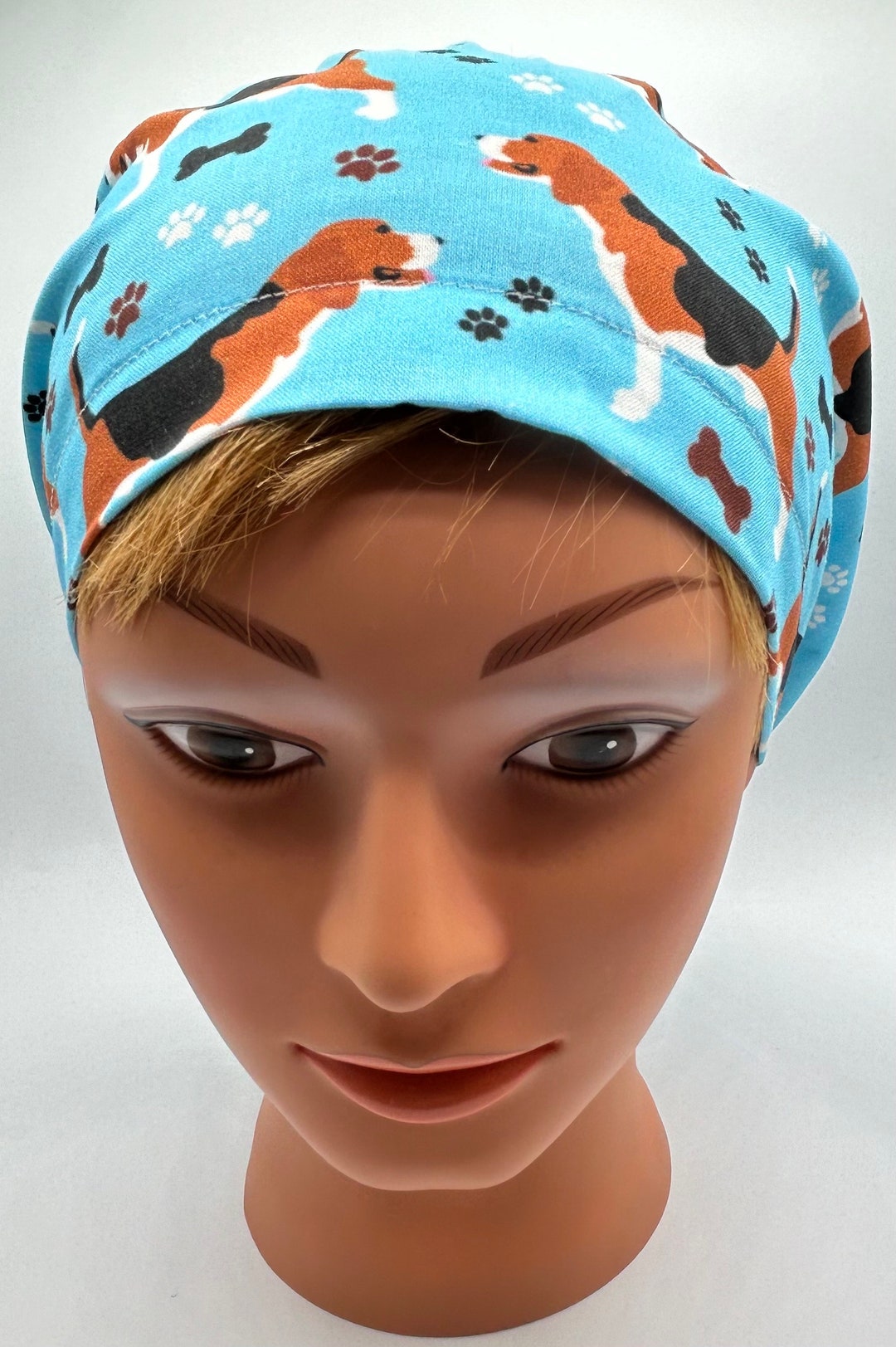 Beagle EURO Surgical Scrub Cap Doctor Nurse Vet Dental Scrub Caps - Etsy