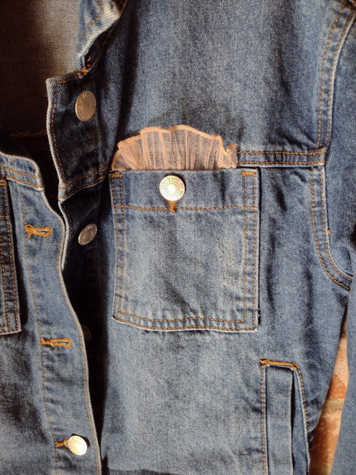 Duster Denim Jacket With Skirt, Denim Duster, Ombre Duster, Denim ...