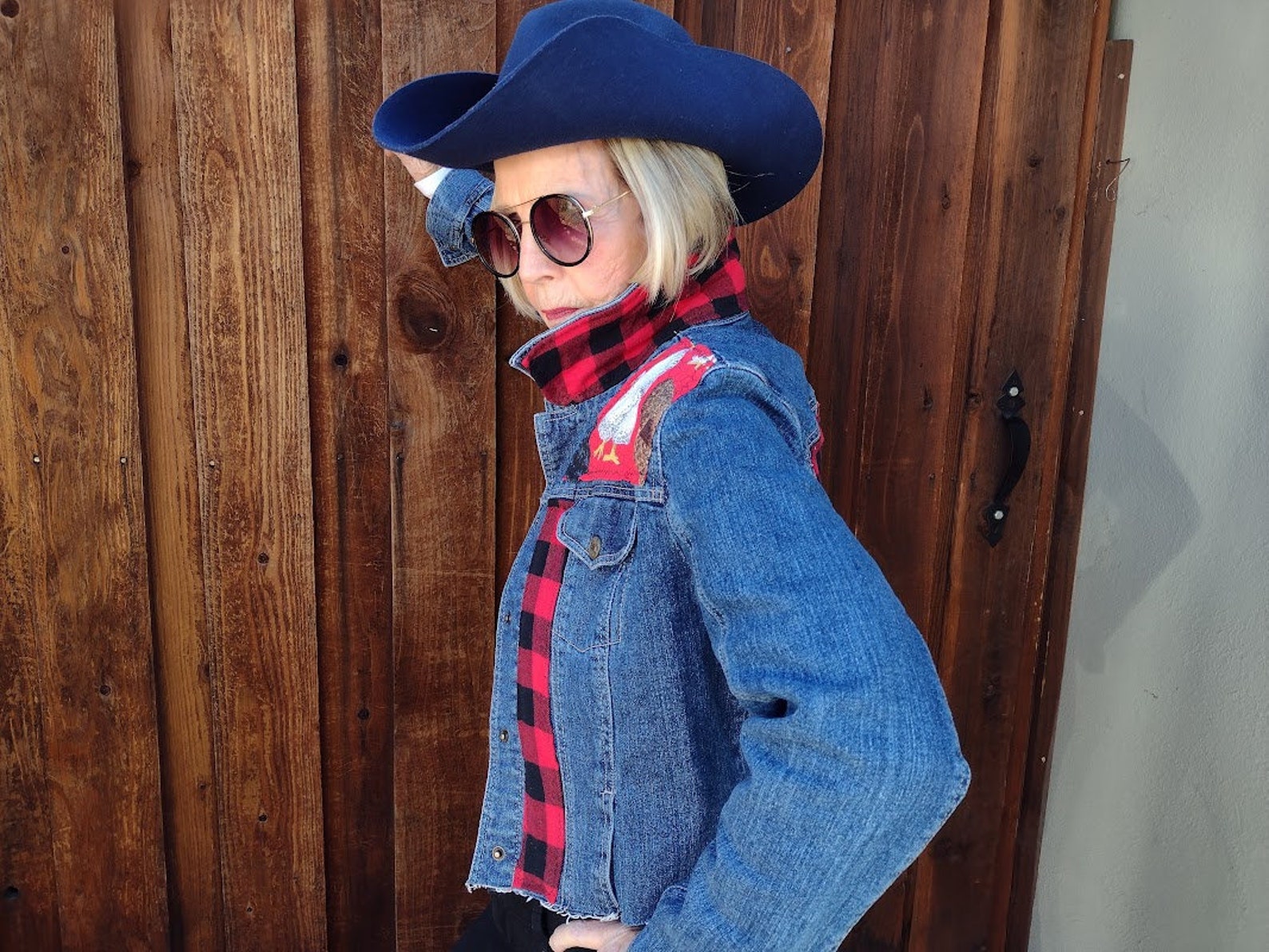 Chicken Denim Jacket, Rooster Animal Jacket, Chicken Hen Jean Jacket ...