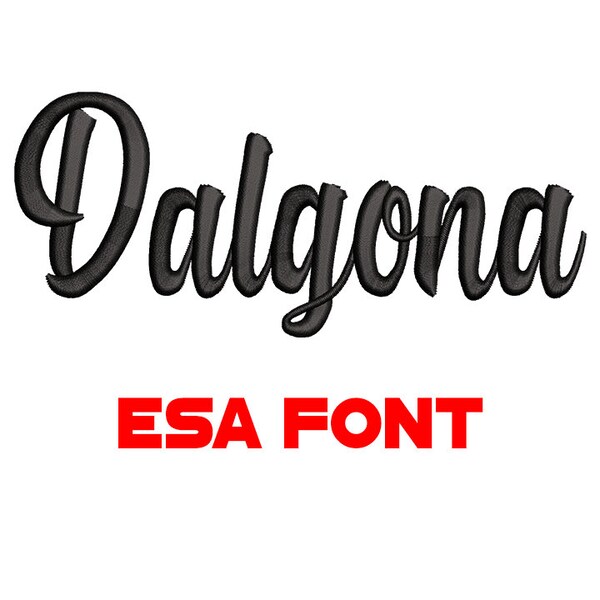 Esa Font File - Etsy