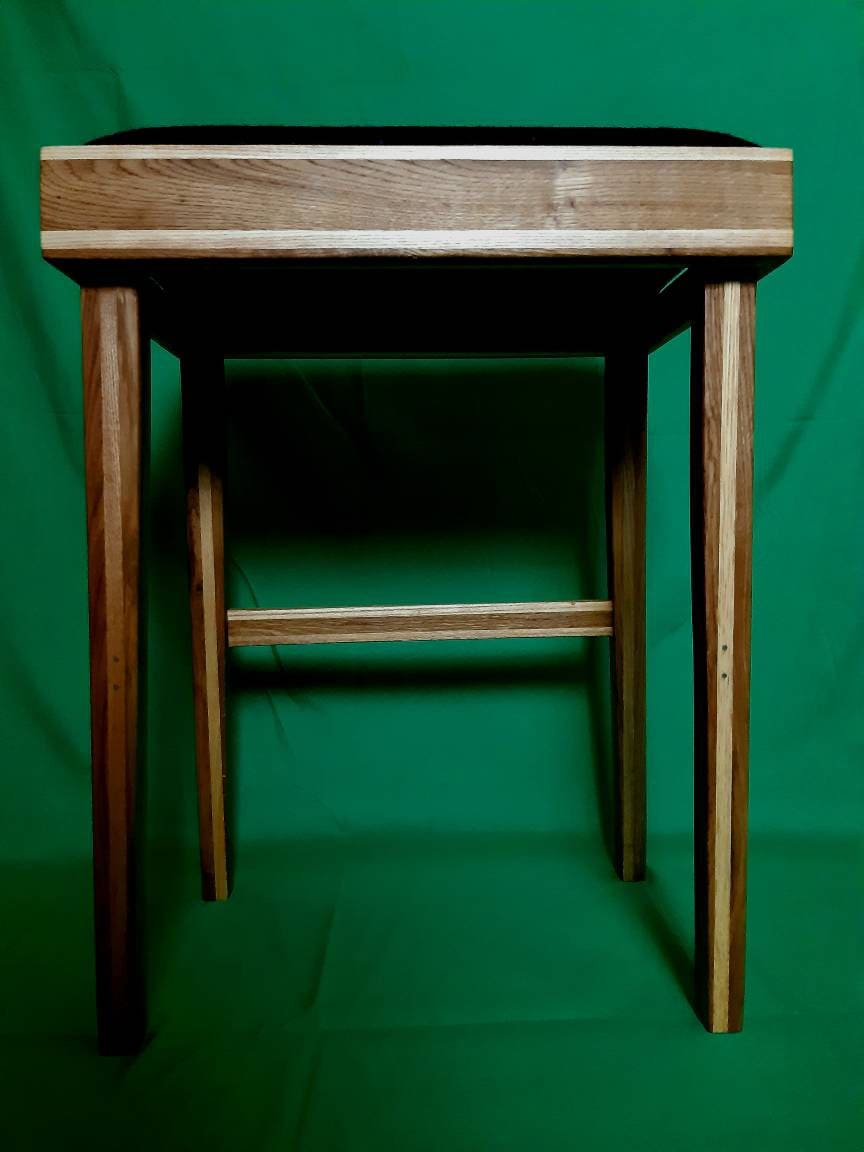 Oak & Ash Piano Stool - Etsy