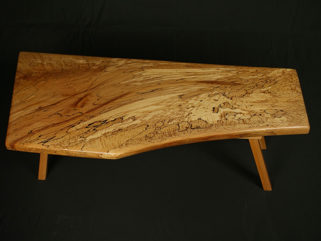 Spalted Beech Minimalist Coffee Table - Etsy