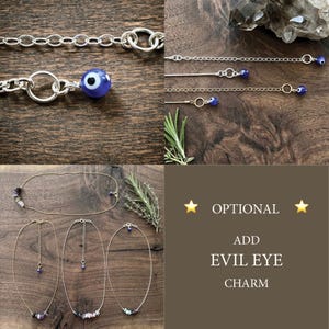 Protection Crystal Necklace – Raw Crystal Energy Shield, Spiritual ...