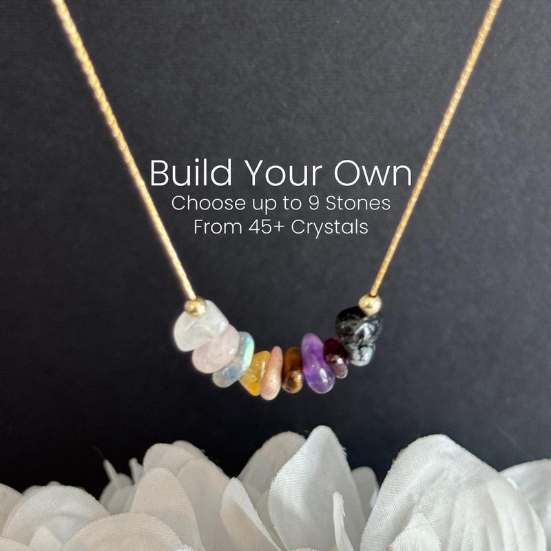 Crystal Necklace - Etsy