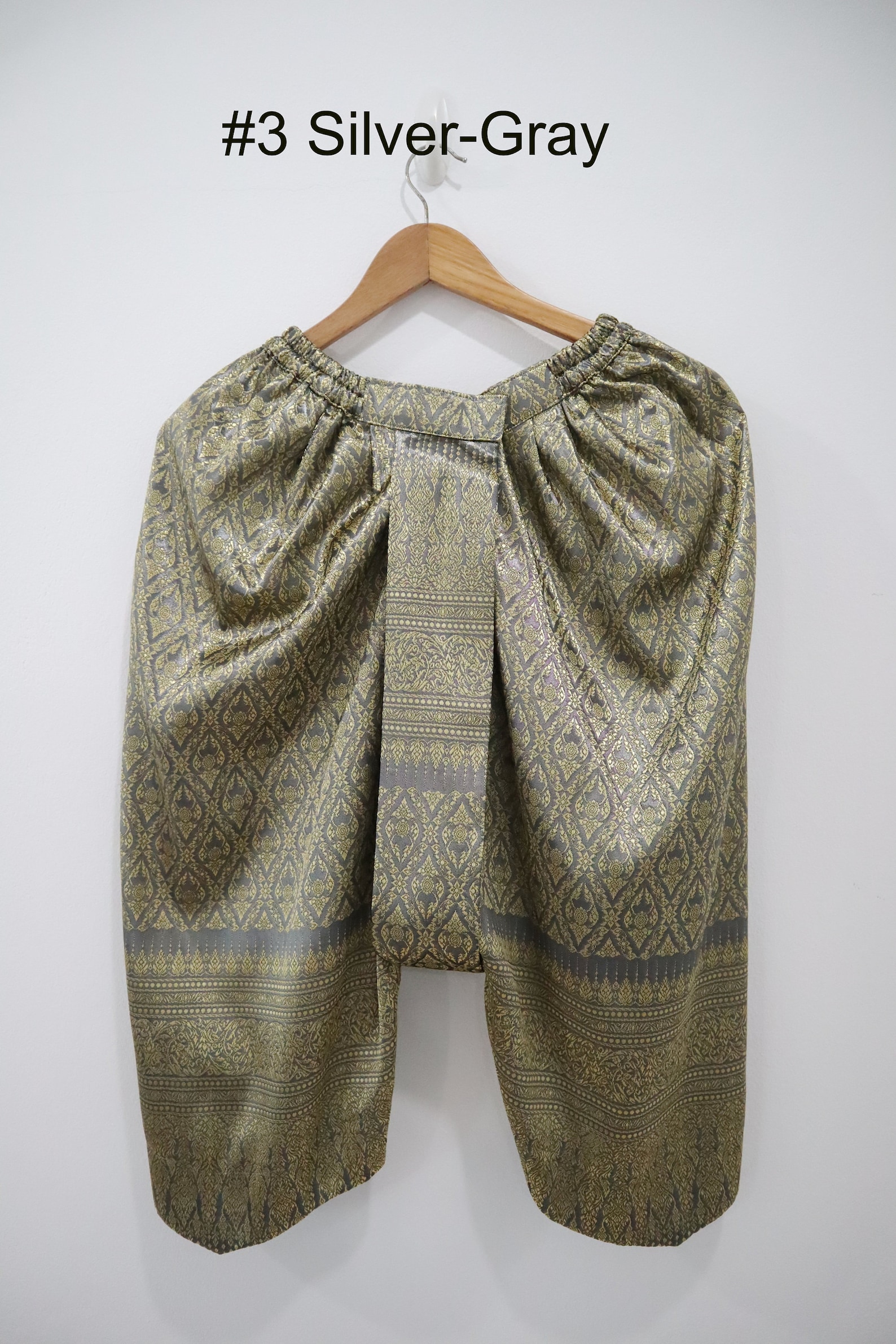 Unisex Thai Kaben Pants: Traditional Temple Costume, S-3XL - Etsy