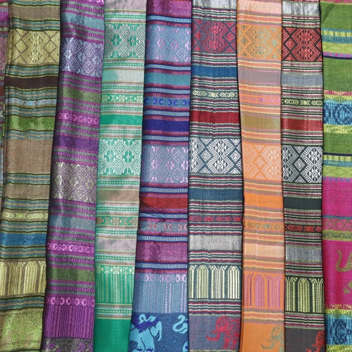 10x78 Inches Multipurpose Brocade Scarf Men Waist Band - Etsy