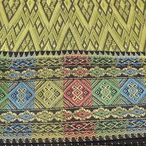 32x66 Inches of Each Piece Lao Sinh Materials Not A Readymade Sarong ...