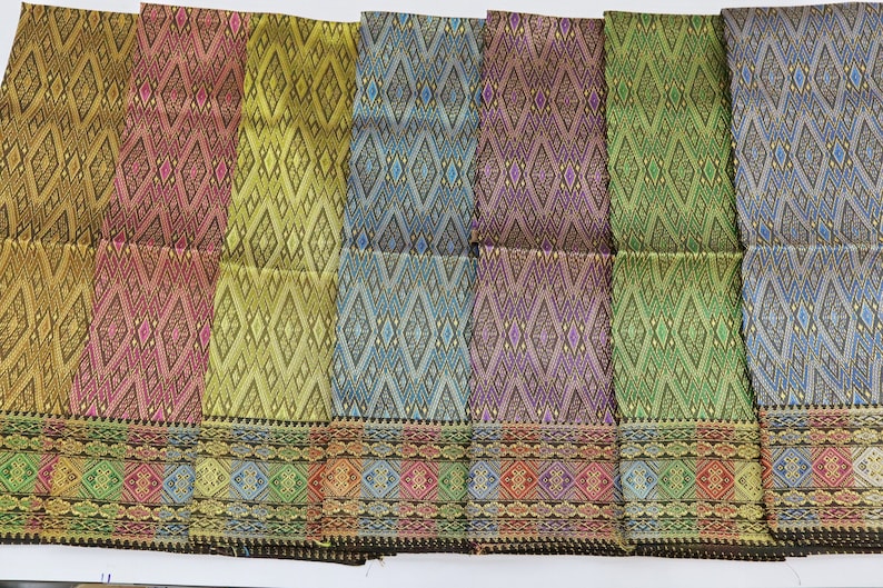 32x66 Inches of Each Piece Lao Sinh Materials Not A Readymade - Etsy