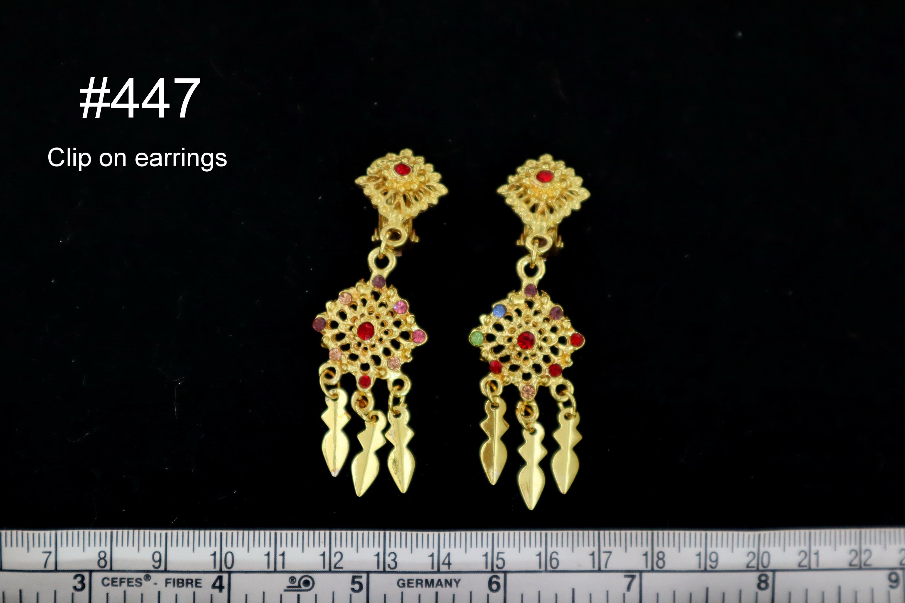Earring for traditional costume Thailand ancient design | Etsy