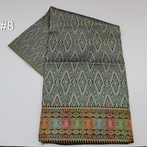 32x66 Inches of Each Piece Lao Sinh Materials Not A Readymade Sarong ...
