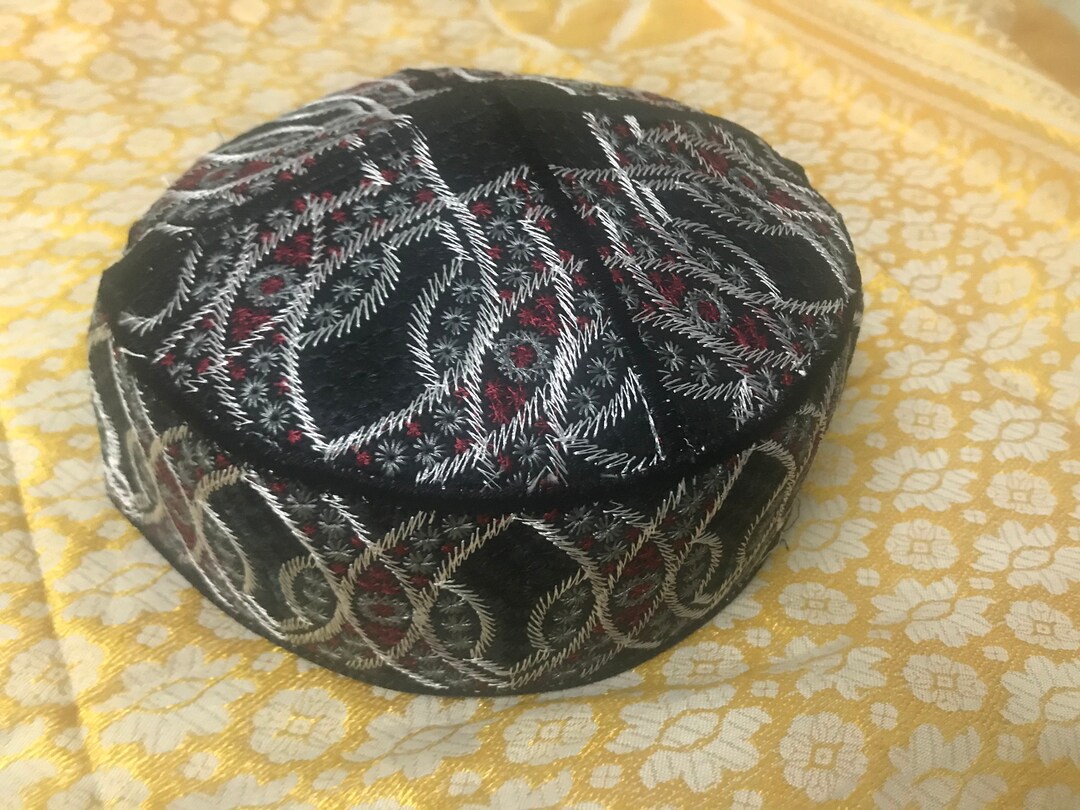 Size 58 F25 Tribal Vintage Cap Islamic Men Hat Muslim Salat Imam Hat ...