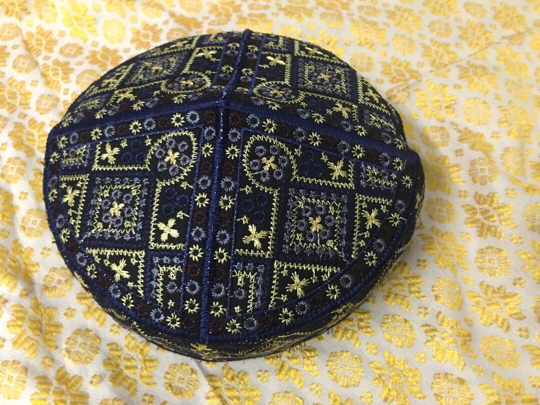 Size 57 F4 Tribal Vintage Cap Islamic Men Hat Muslim Salat Imam Hat ...