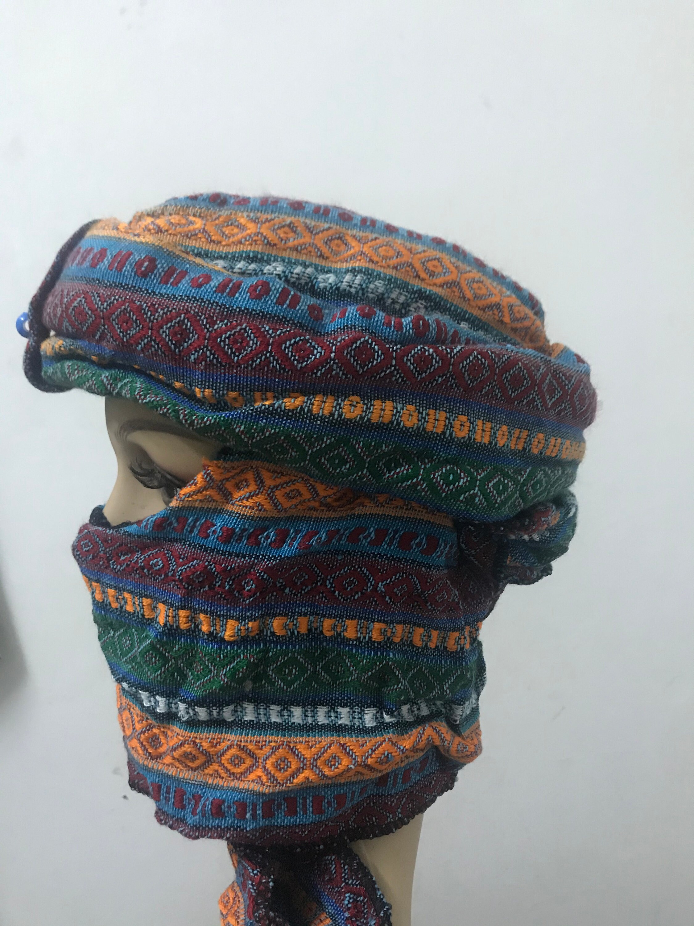 Boho Tribal Headwear Bohemian Hat Headdress Authentic Tuareg - Etsy UK