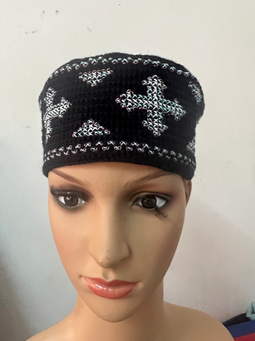 Chirstian Hat Kofi Eastern Orthodoxy Priests Crochet Embroidery Beanie ...